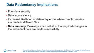 Inforation Systems Chapeter 1 - Database systems | PDF