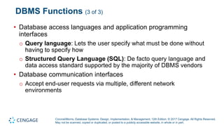 Inforation Systems Chapeter 1 - Database systems | PPT