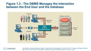 Inforation Systems Chapeter 1 - Database systems | PDF