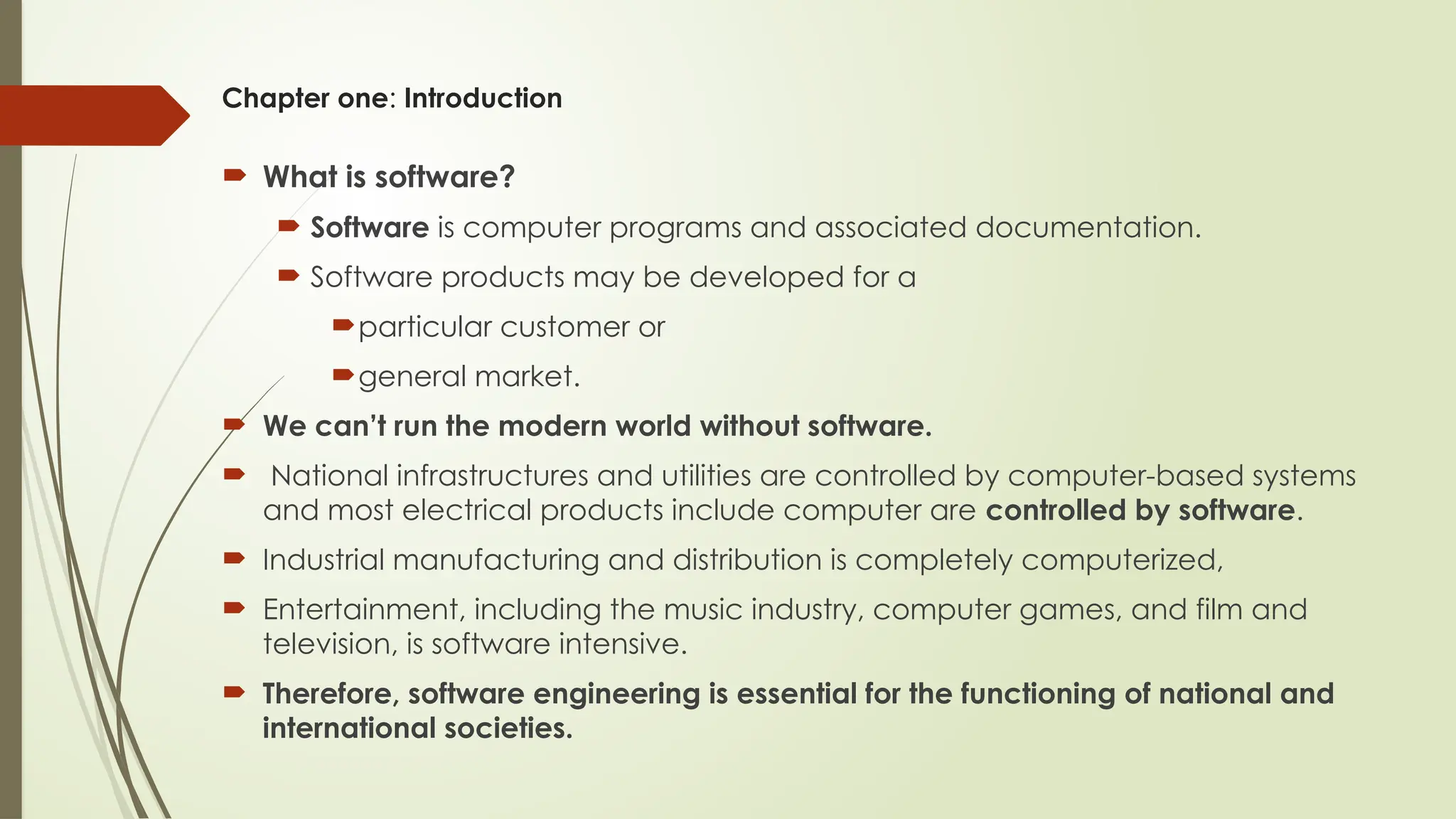 software engineerning maetrial for developing | PPT