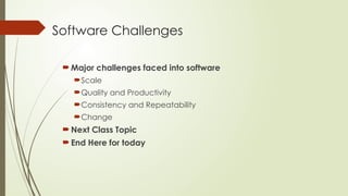 software engineerning maetrial for developing | PPT