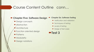 software engineerning maetrial for developing | PPT