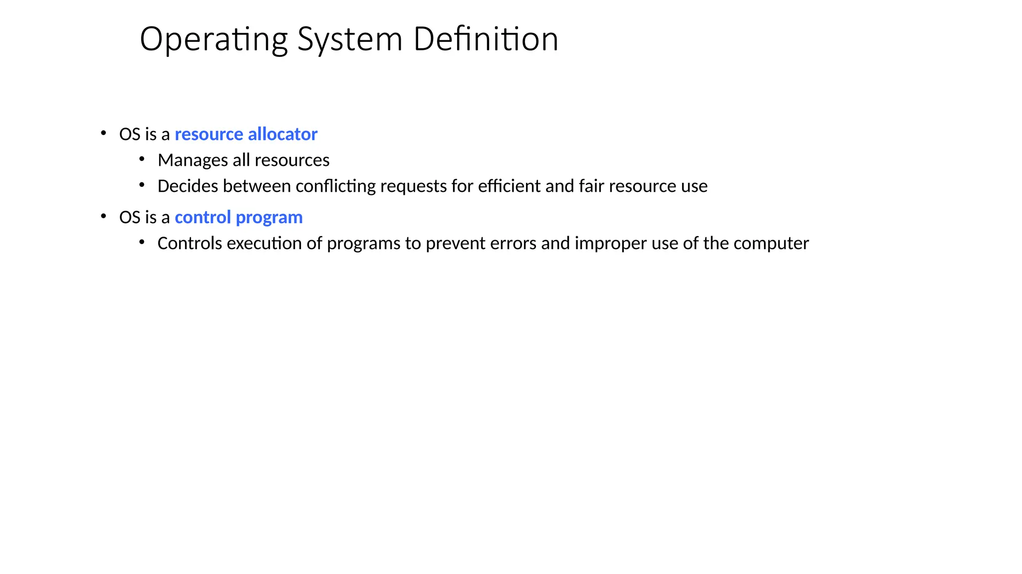 introduction to operating systems and services.pptx | Operating Systems ...