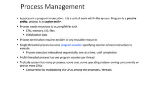 introduction to operating systems and services.pptx | Operating Systems | Computer Software and ...