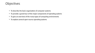introduction to operating systems and services.pptx | Operating Systems ...