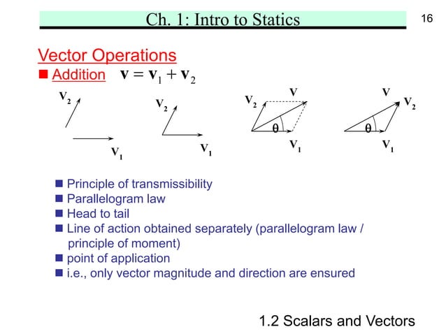 chapter one introduction to statics course | PDF
