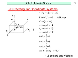 chapter one introduction to statics course | PDF