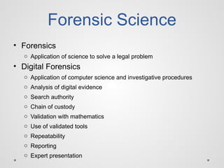 ch1.pptx introduction to digital forensic | PPT