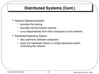 Introduction to operating systems (for B.tech) | PPT
