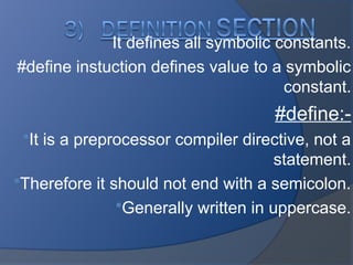 introduction to c language , basic data types, constants etc | PPT