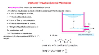 Chapter one CHARACTERSTICS FLOW OVER NOTCH AND WEIR | PPTX