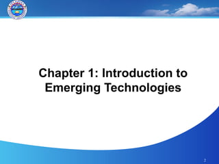 CH 1-3.pptx Introduction to emerging technology | PPTX