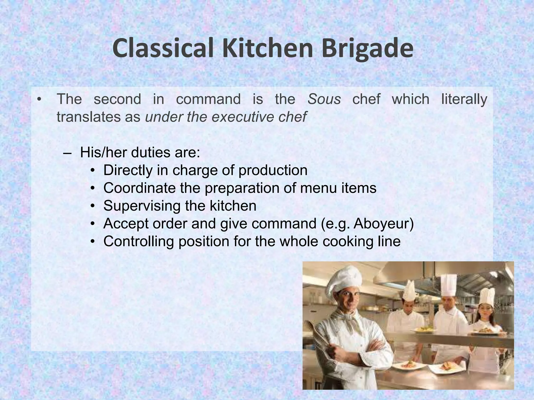 INTRODUCTION TO FOOD AND BEVERAGE SERVICES | PPT