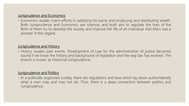 Introduction to Jurisprudence | PPTX | Law