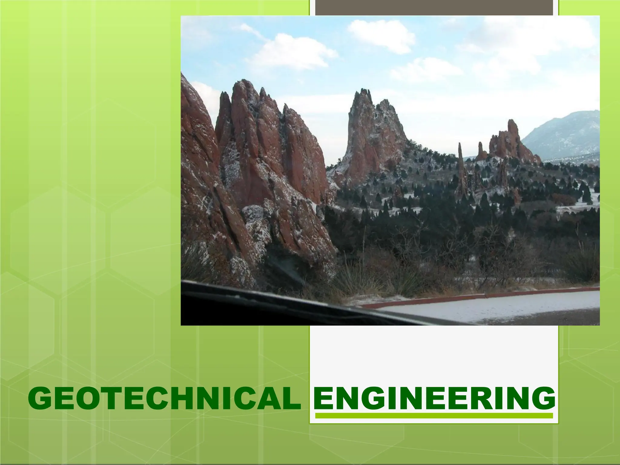 CHAPTER 1 - INTRODUCTION TO GEOTECHNIC | PDF