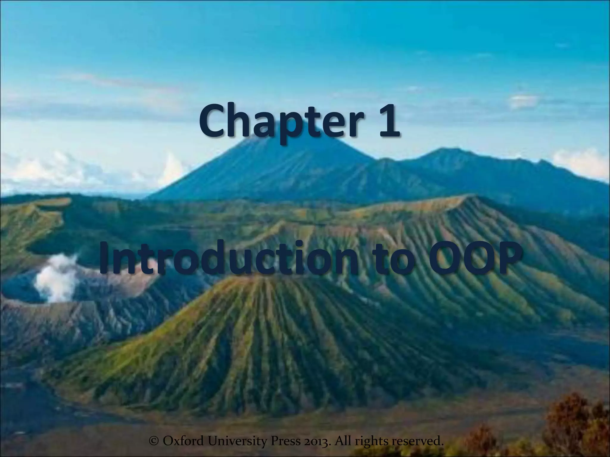 introduction to oops presentation | PPT | Programming Languages | Computing