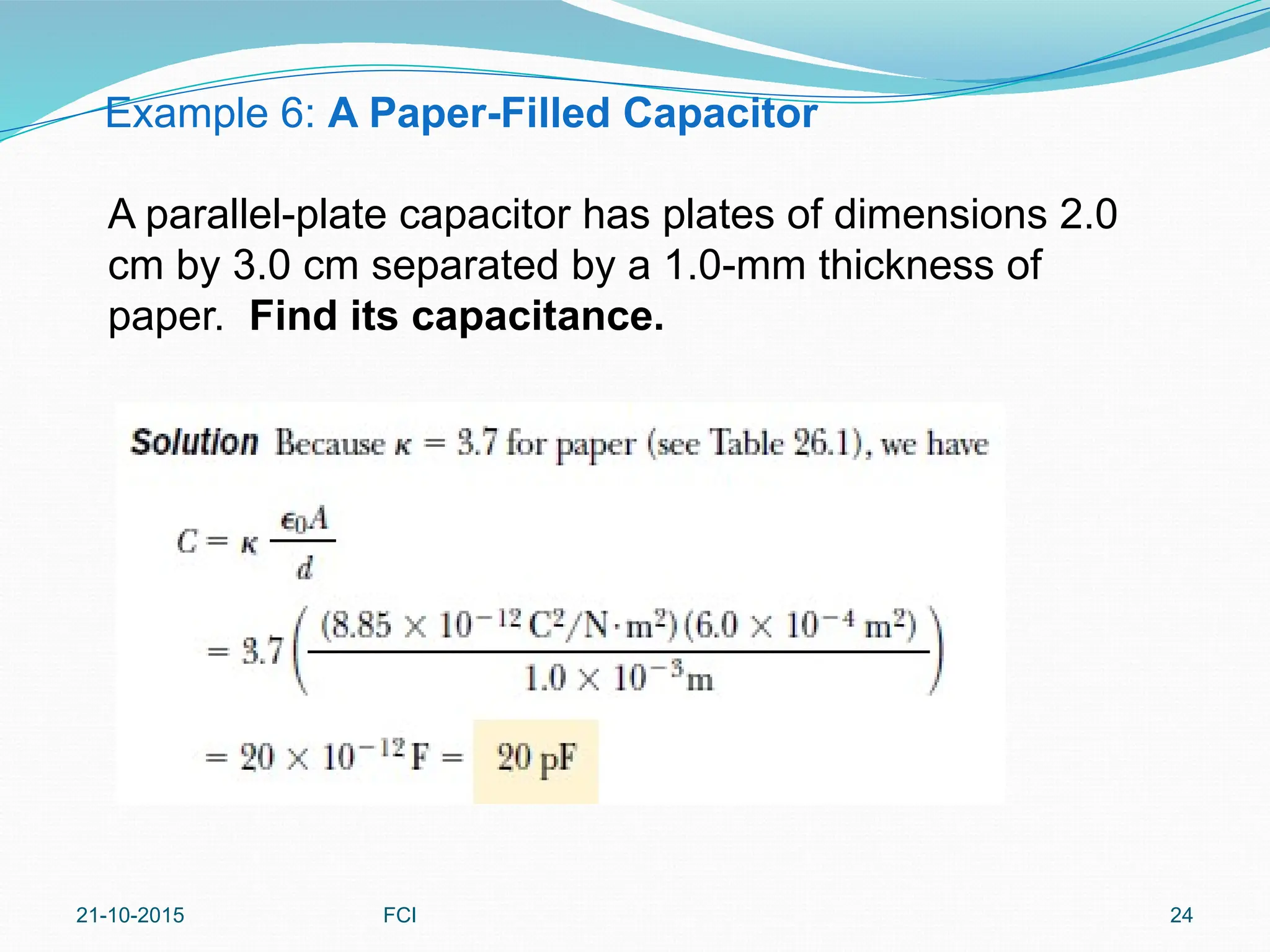 physics capacitance and dielectric made by a secondary schoolstudent.pptx