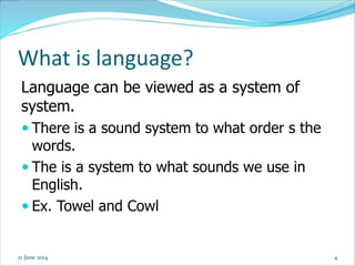 Ch 1 language-Presented by Mr. Kak Sovanna | PPT