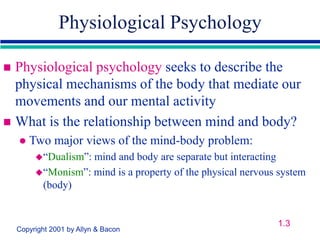 CH1-Lesson 1 - Foundations of Physiological Psychology.ppt