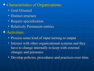 Ch1 Managemnet and Organization | PPT | Resume Writing and Advice | Job ...