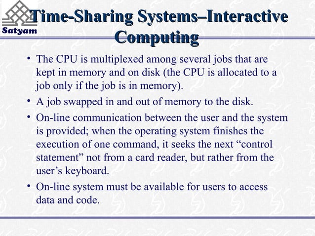 Chapter 1 Operating system . PPT for 3rd sem | PPT