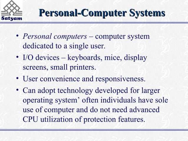 Chapter 1 Operating system . PPT for 3rd sem | PPT