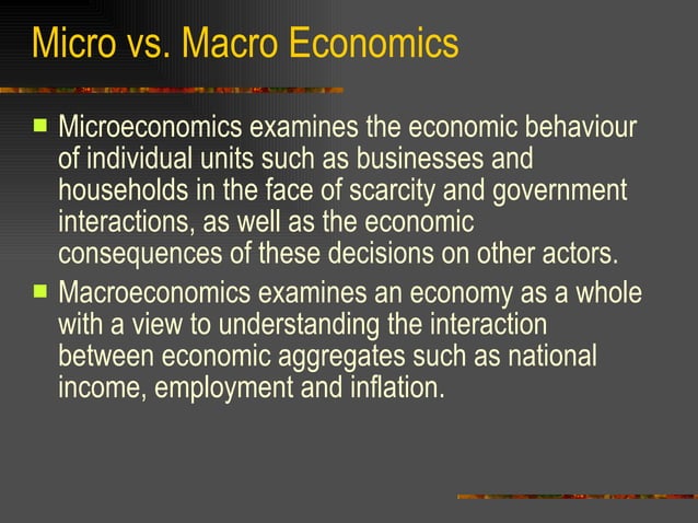 Basic Economic Principles | PPT