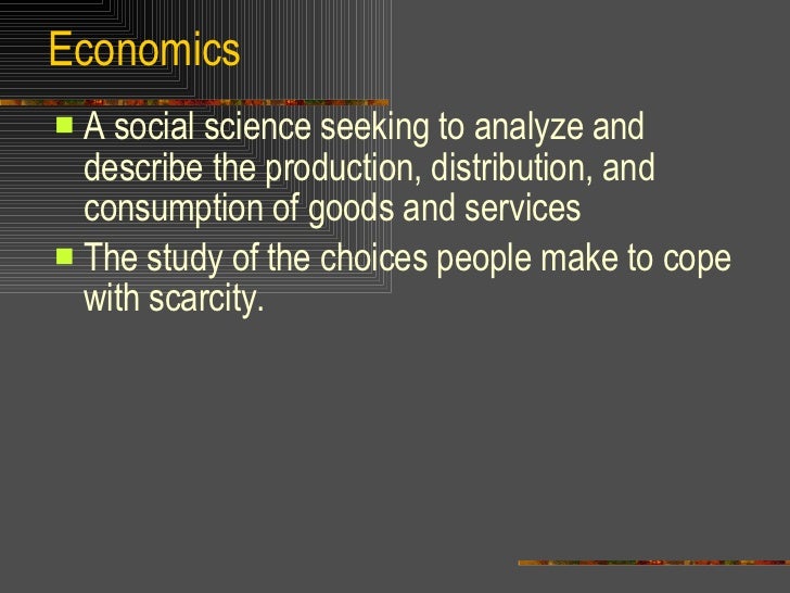 Basic Economic Principles