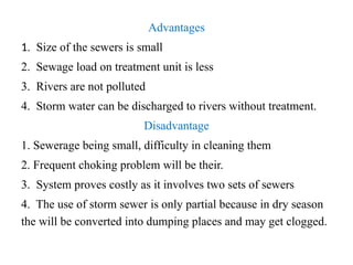 CH 1 - sewage.pptx sewage disposal and treatment | PPTX