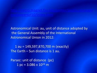 Ch 1 -the powers of ten | PPTX