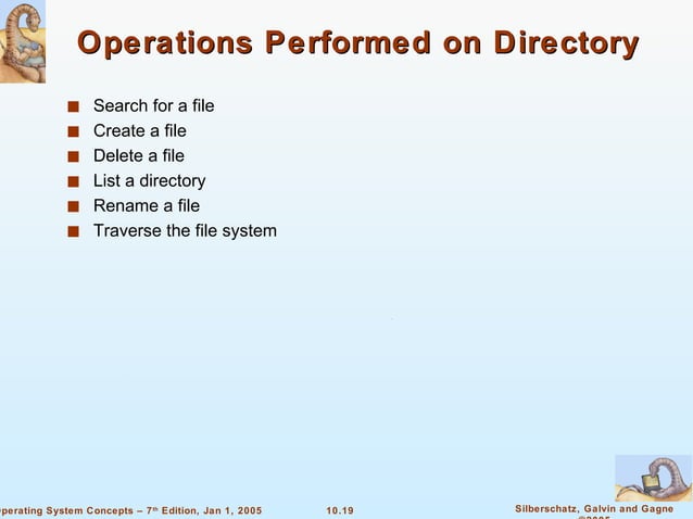 Chapter 10 - File System Interface | PPT