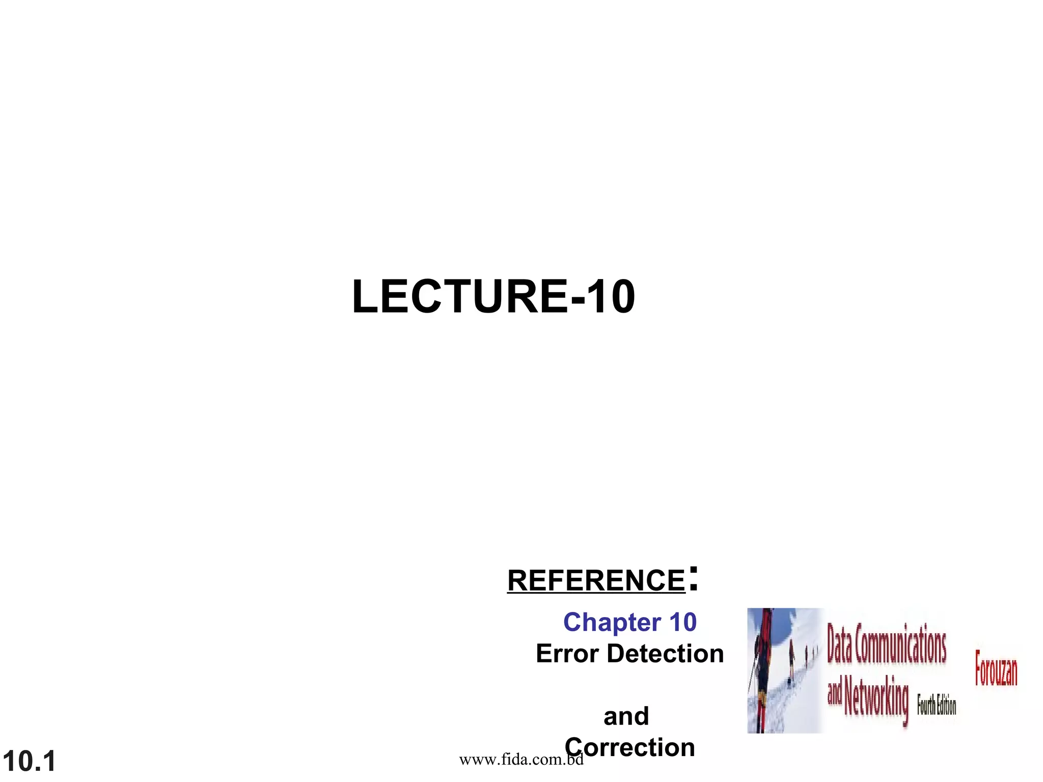LECTURE-10 (Data Communication) ~www.fida.com.bd