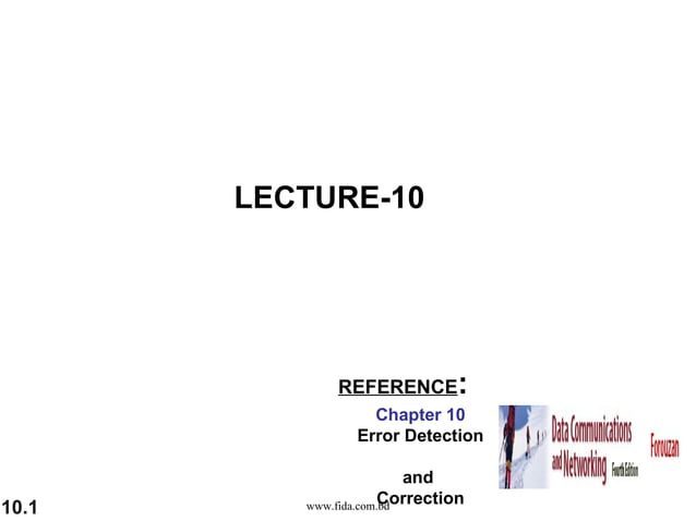 LECTURE-10 (Data Communication) ~www.fida.com.bd