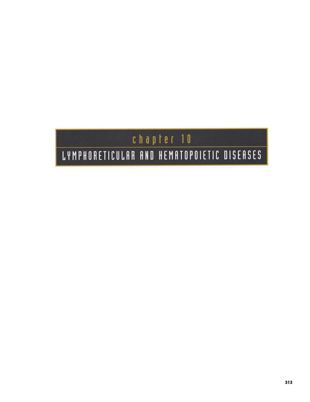 10/14 Lymphoreticular and Hematopoietic Diseases- OP Color Atlas | PDF