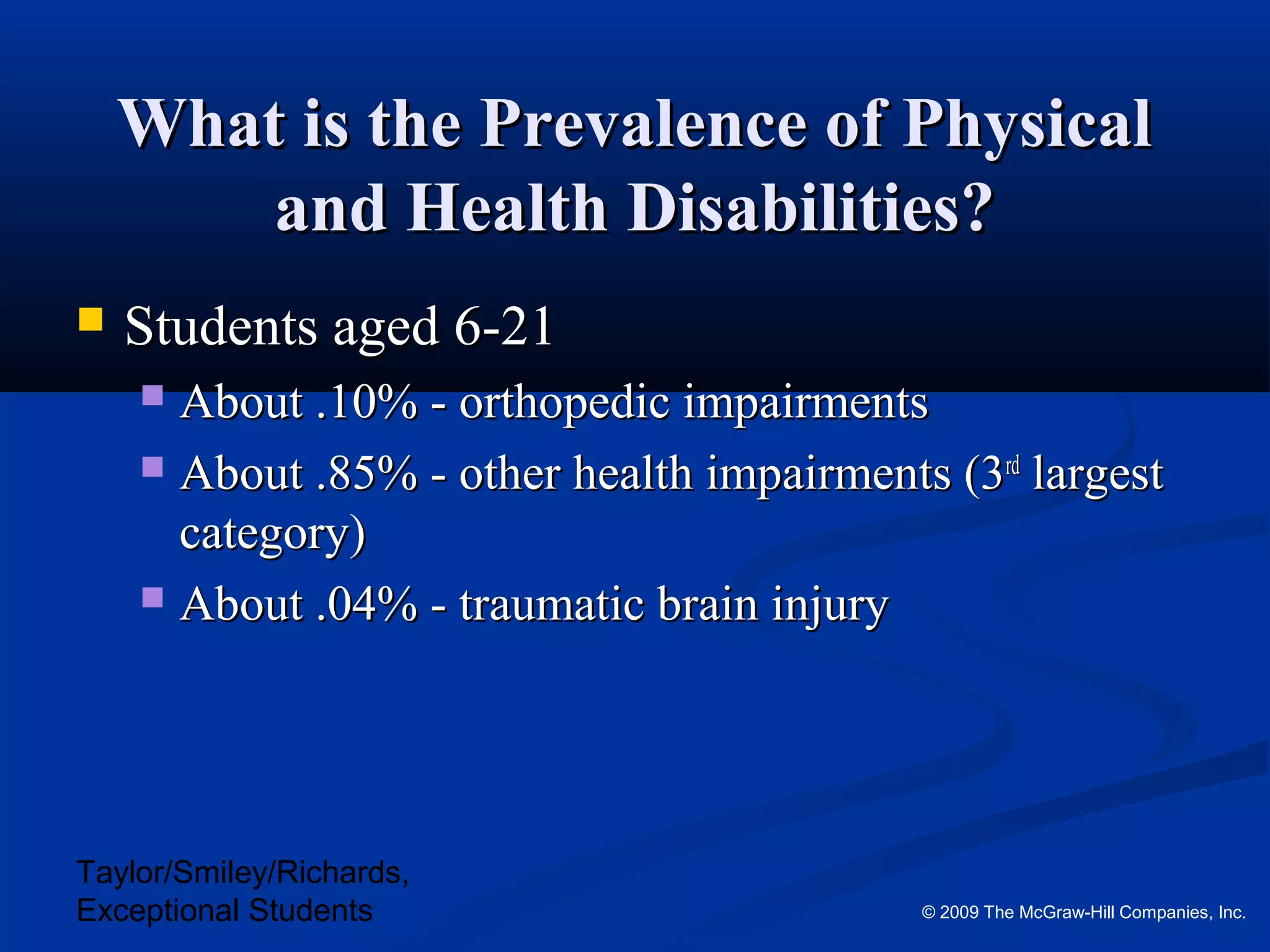 physical disabilities | PPT