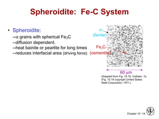 Spheroidite Microstructure