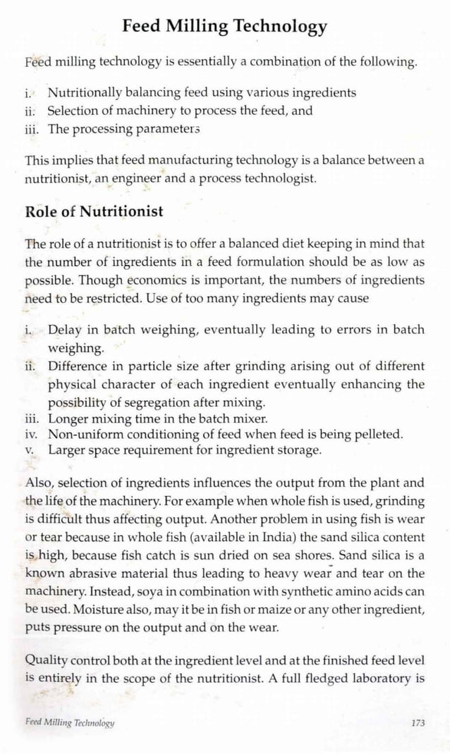 Chapter 10. Feed milling technology | PDF