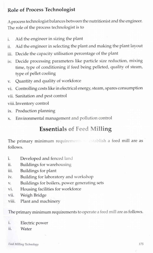 Chapter 10. Feed milling technology | PDF