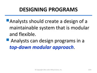 Ch10-Program Design | PPT