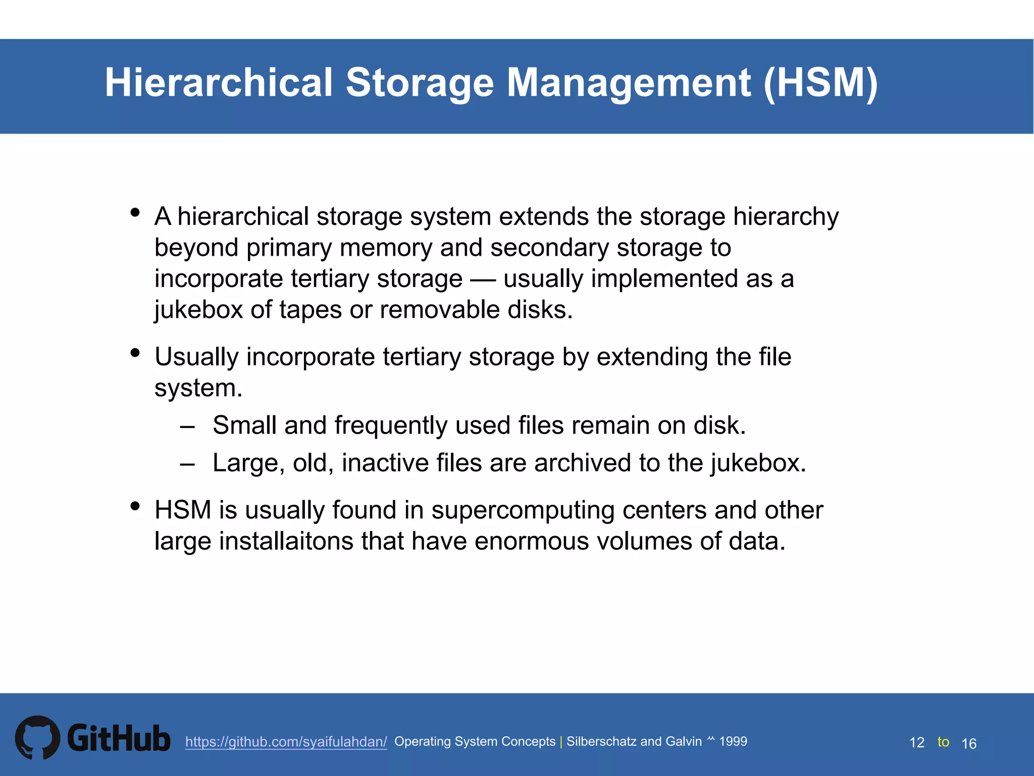 Ch10.2.tertiary storage structure | PDF