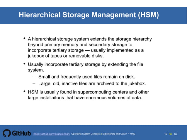 Ch10.2.tertiary storage structure | PDF | Operating Systems | Computer ...