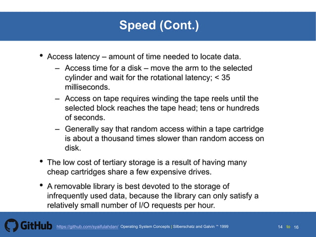 Ch10.2.tertiary storage structure | PDF | Operating Systems | Computer ...