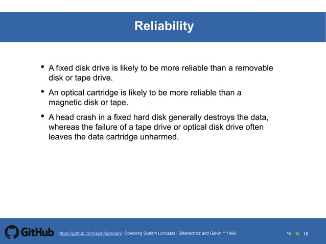 Ch10.2.tertiary storage structure | PDF | Operating Systems | Computer ...