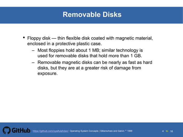Ch10.2.tertiary storage structure | PDF | Operating Systems | Computer ...