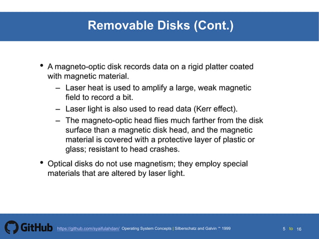 Ch10.2.tertiary storage structure | PDF | Operating Systems | Computer ...