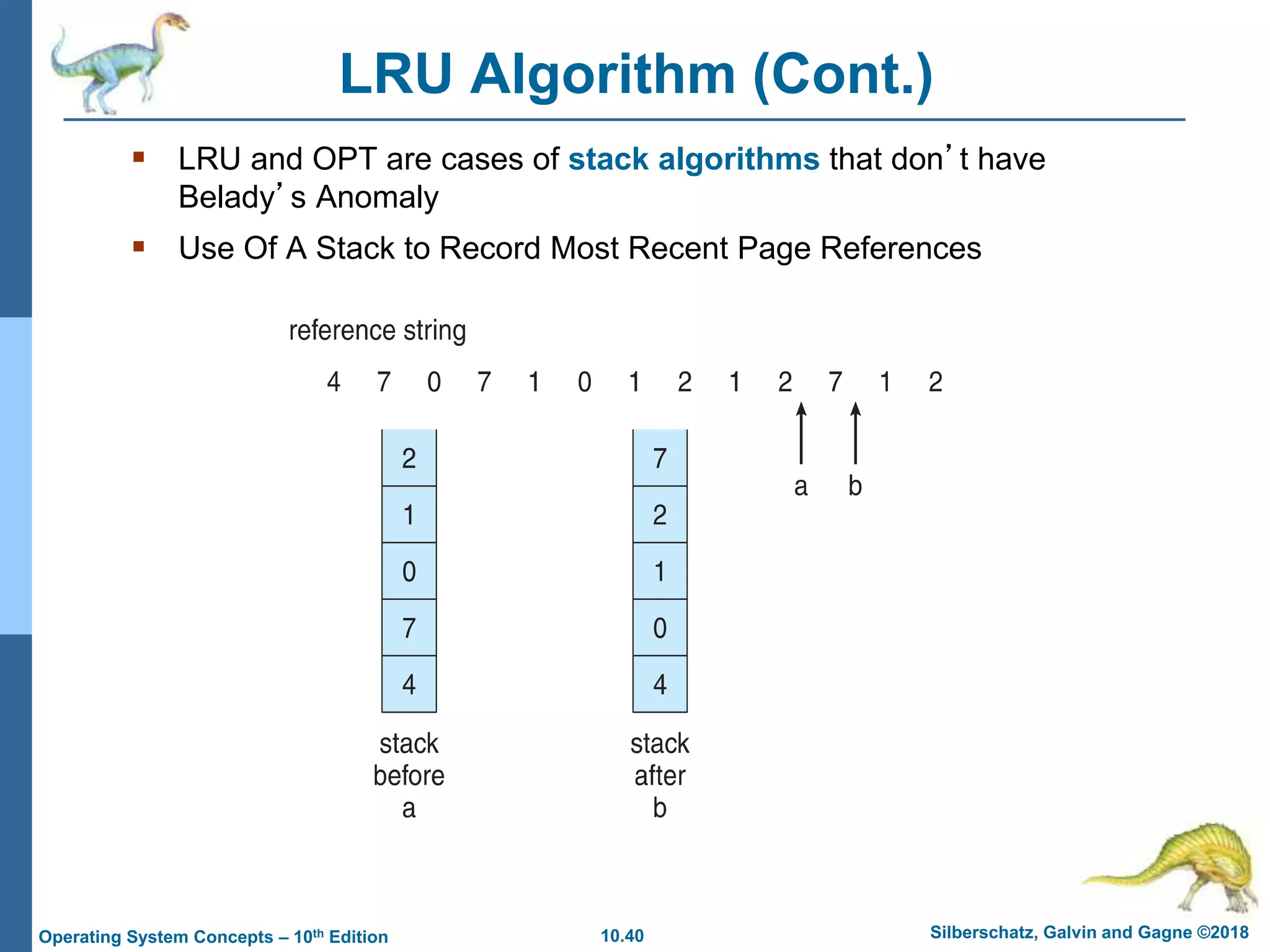 Chapter 10 Operating Systems silberschatz | PPTX