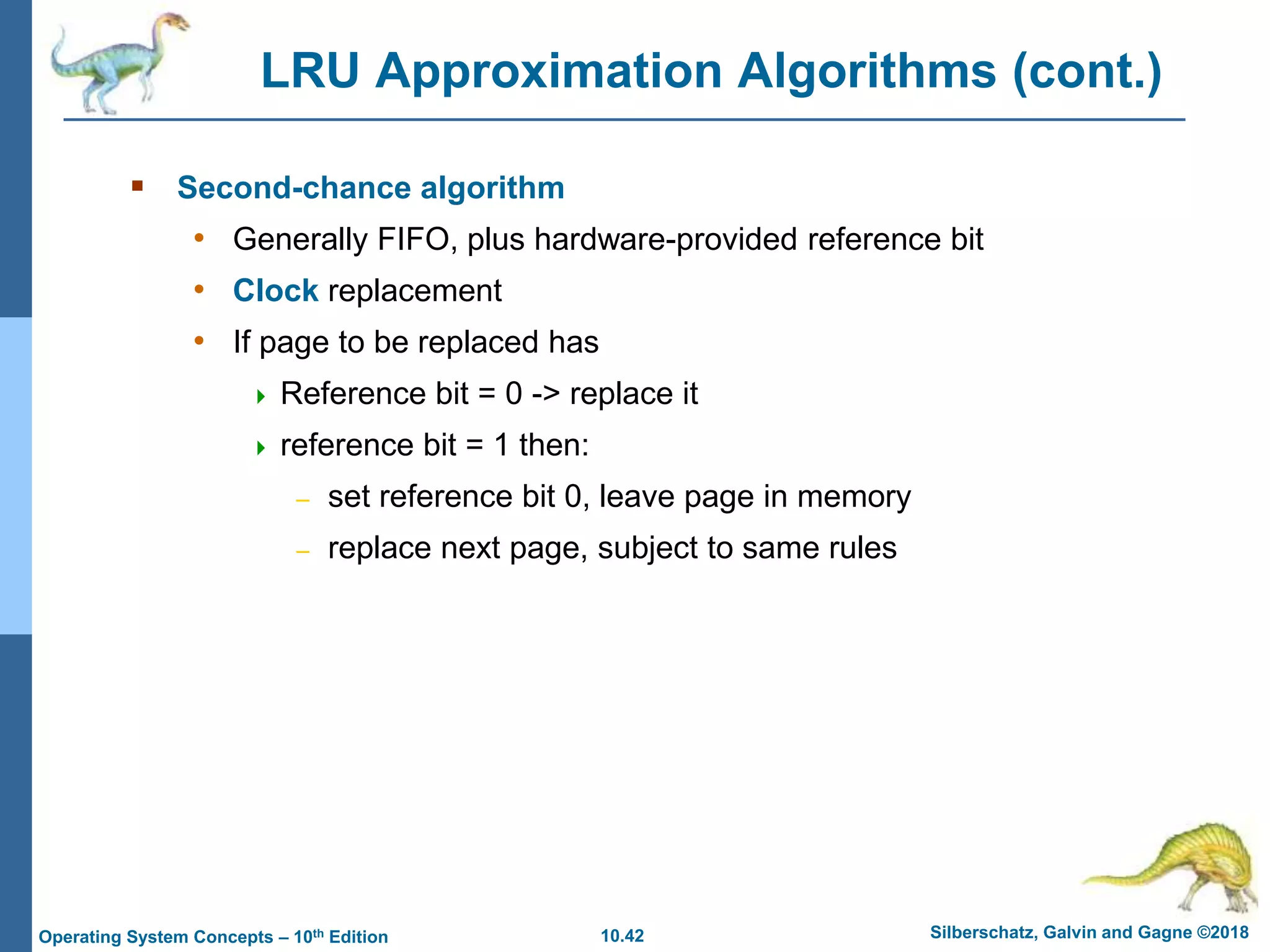Chapter 10 Operating Systems silberschatz | PPTX