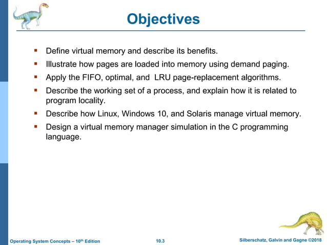 Chapter 10 Operating Systems silberschatz | PPTX