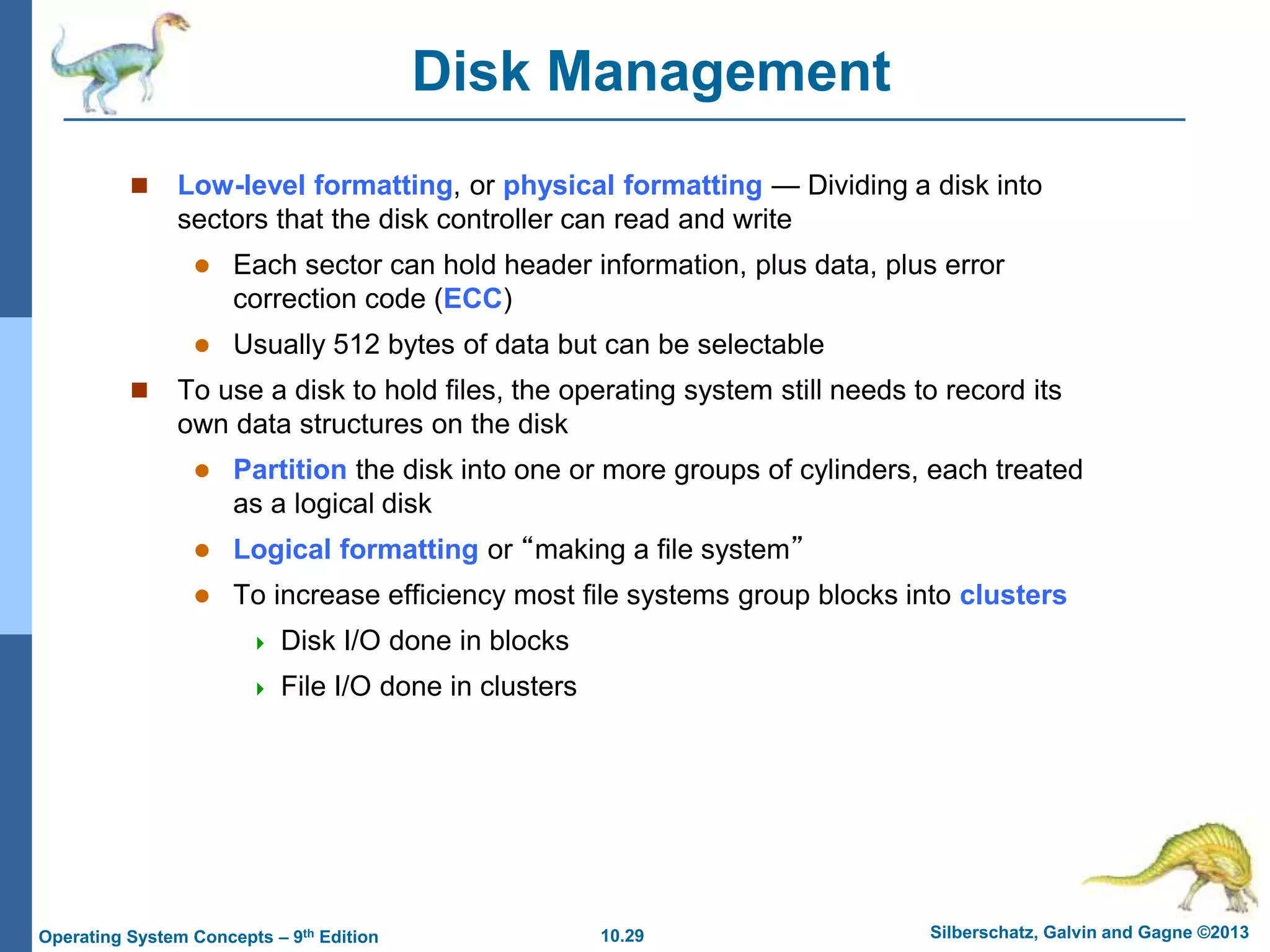 ch10 Mass Storage Structure .ppt