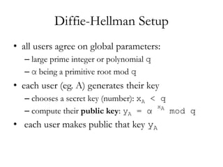 ch10.KeyManagement.Diffie-Hellman.ECC.ppt